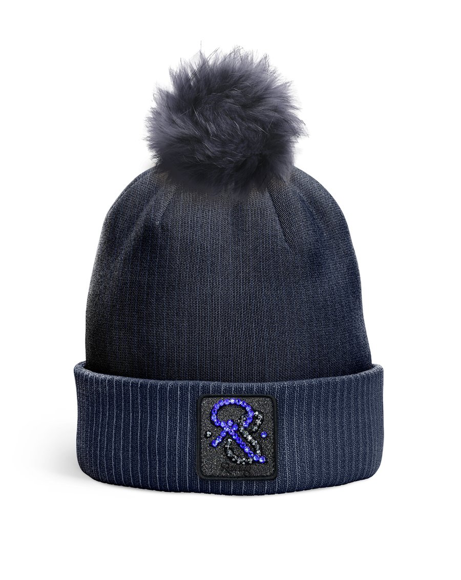 BONNET POMPON NAVY RS SAPHIR - REDFILLS - Complices de Flore
